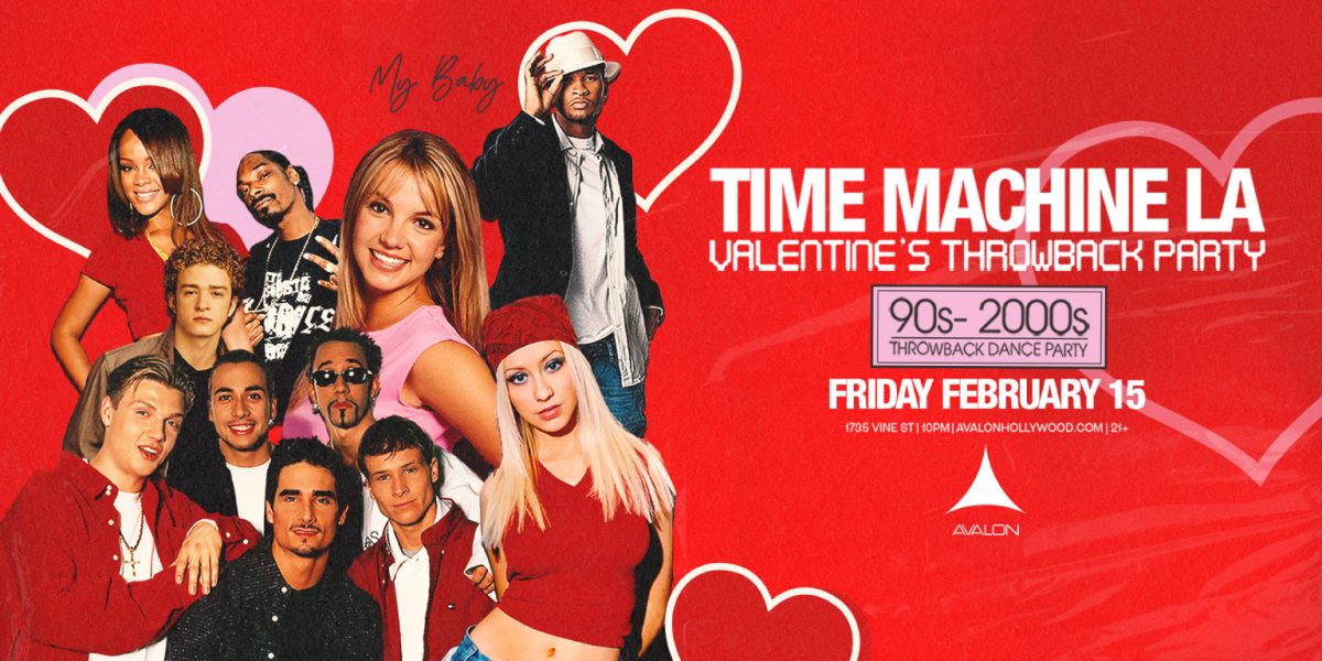 Time Machine: 90s-2000s Throwback Dance Party - Avalon Hollywood